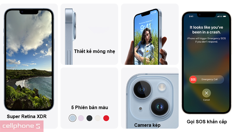 iPhone 14 Plus (256GB) chính hãng VN/A | Giá tốt, trả góp 0%