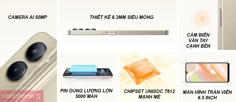 Realme C33 | Giá rẻ, trả góp 0%