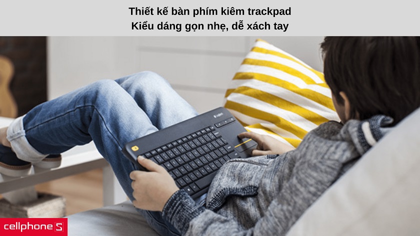 Bàn phím Bluetooth Logitech K400 Plus | Giá rẻ