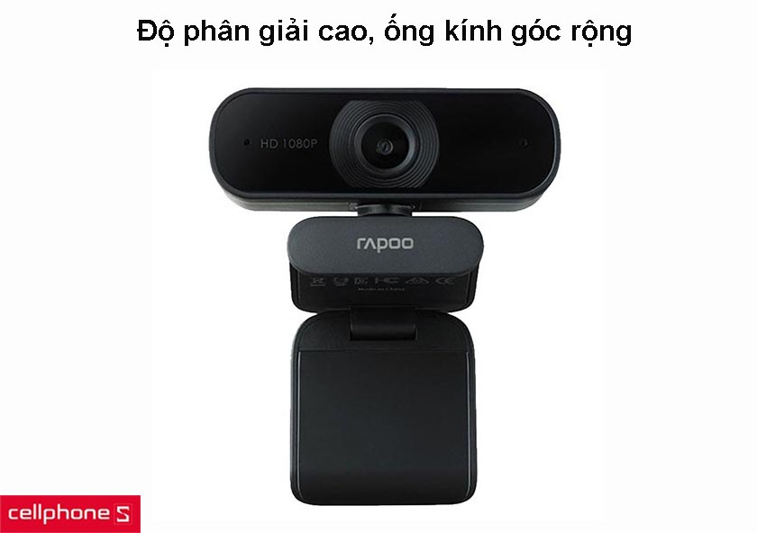 Webcam Rapoo C260 Full HD 1080p | Giá rẻ