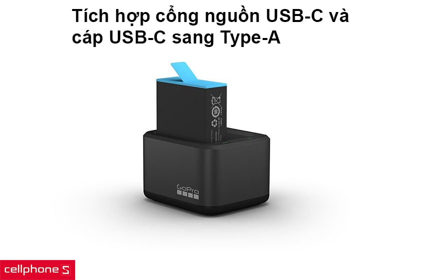 Bộ sạc pin và pin GoPro Hero 9 | Giá rẻ