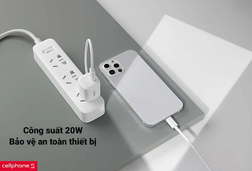 Củ sạc nhanh Rapoo PA20 25W Mini 1 cổng | Giá rẻ