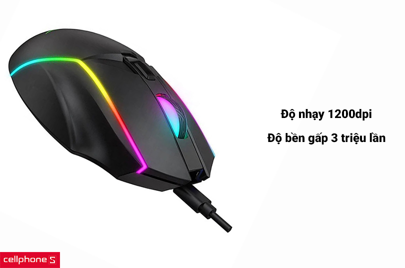 Chuột gaming Havit MS1028 RGB | Giá rẻ