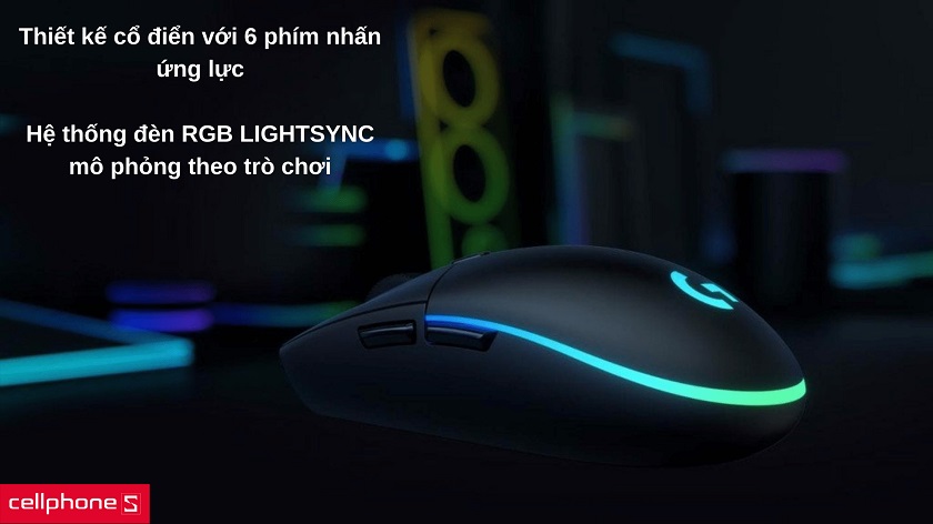 Chuột Gaming Logitech G102 LightSync | Giá Rẻ
