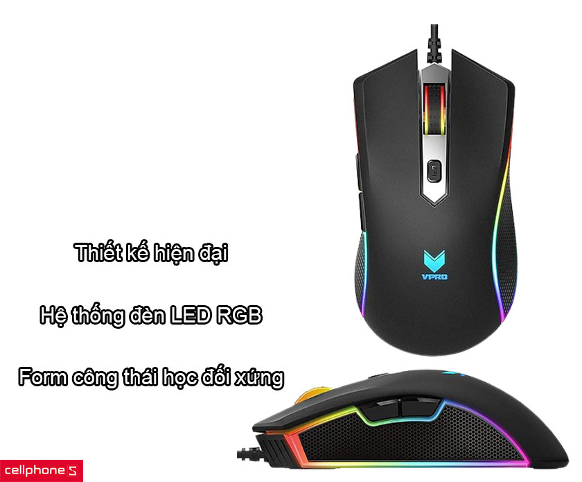 Chuột Gaming Rapoo V280 | Giá rẻ