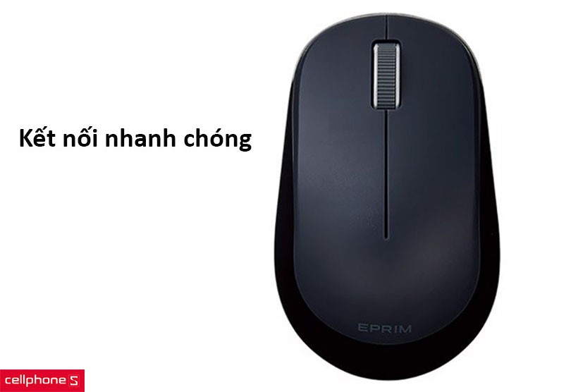 Chuột không dây BlueLED ELECOM M-DY12DBBK | Giá rẻ