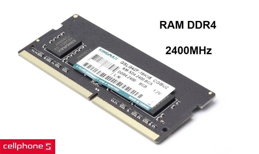 Ram laptop Kingmax 8GB DDR4 2400Mhz chính hãng giá rẻ