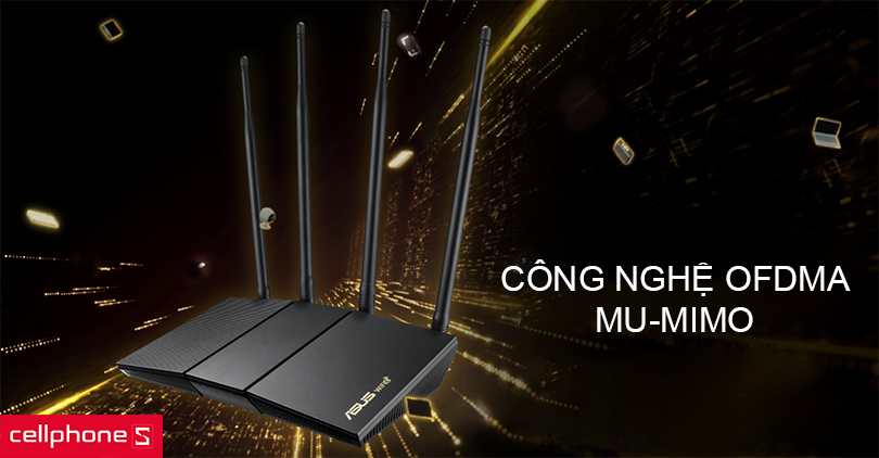 Router Wifi 6 băng tần kép Asus RT-AX1800 băng tần kép AX1800 | Giá rẻ ...