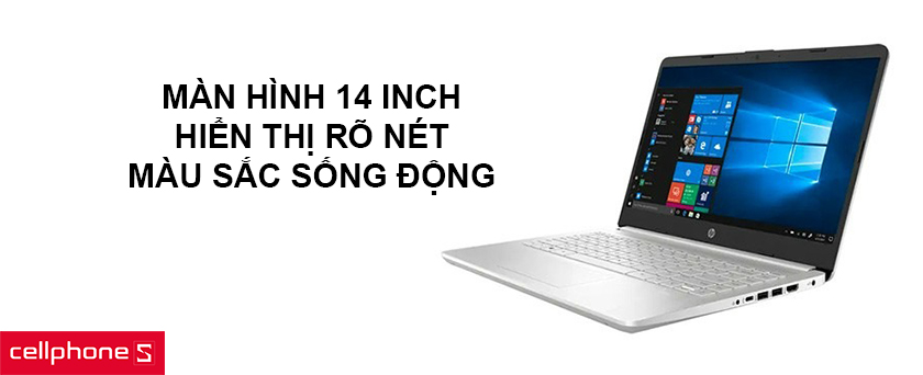 Laptop HP 14S-DQ2544TU 46M22PA | Giá rẻ, trả góp 0%