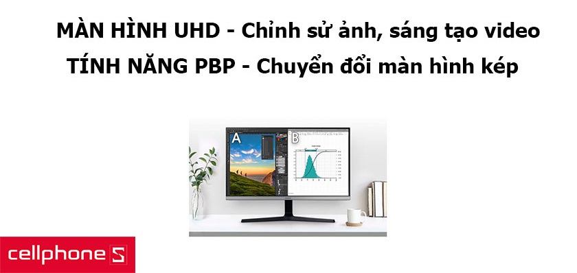 Màn hình Samsung 28 inch lu28r550uqexxv | Giá rẻ, trả góp 0%
