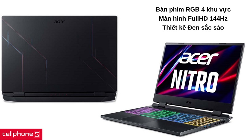 Laptop Gaming Acer Nitro 5 Tiger AN515 58 52SP | Giá rẻ