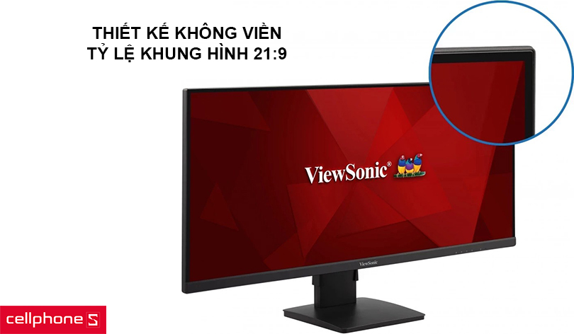 Màn hình Ultrawide ViewSonic VA2932 29 inch | Giá rẻ, trả góp 0%