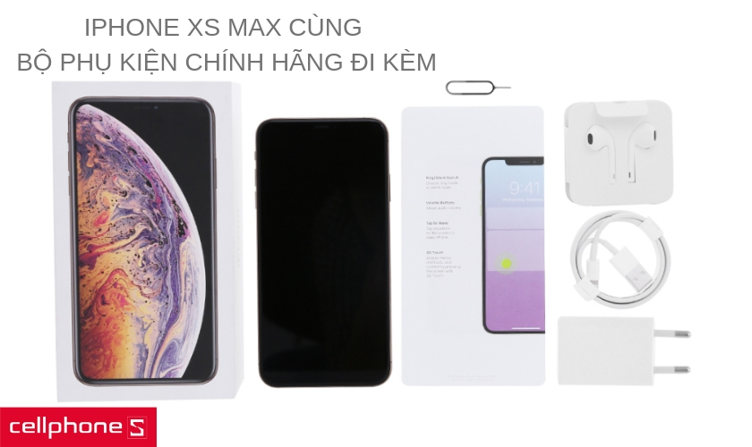iPhone Xs Max 256GB VN/A - Thu cũ đổi mới, giá rẻ NHẤT, trả góp 0%