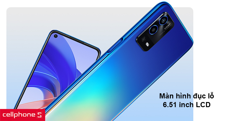 Điện thoại OPPO A55 (4GB/46GB) - Giá rẻ, giảm 700k, trả góp 0%