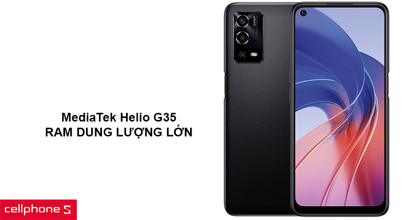 Điện thoại OPPO A55 (4GB/46GB) - Giá rẻ, giảm 700k, trả góp 0%