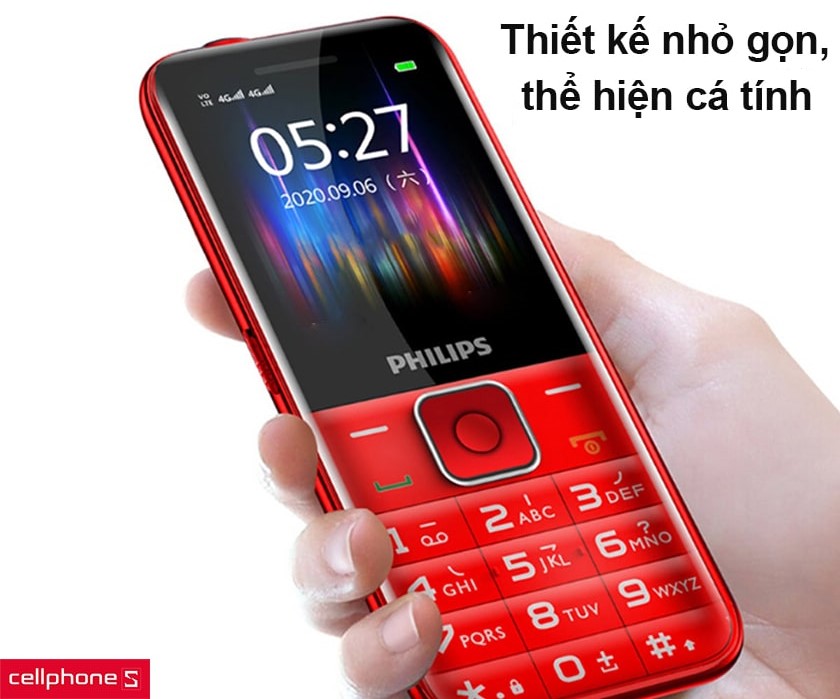 Điện thoại Phillips E527 4G | Giá rẻ, hỗ trợ trả góp 0%