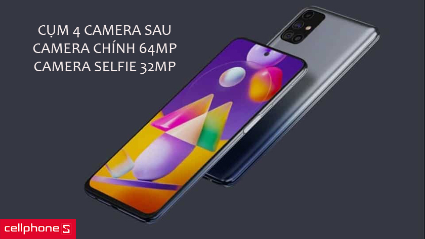 Điện thoại Samsung Galaxy M32 | Giá rẻ, hỗ trợ trả góp 0%