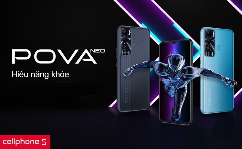 Điện thoại Tecno Pova NEO | Giá rẻ, khuyến mãi hấp dẫn