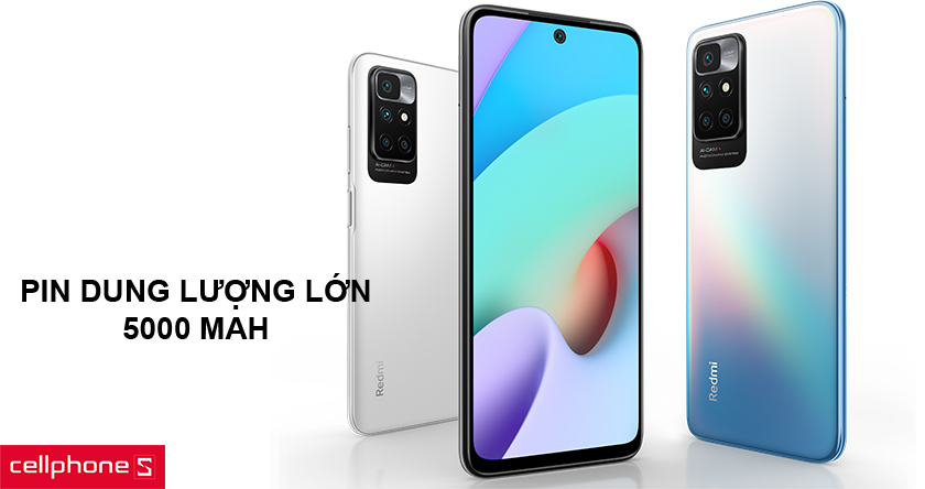 Điện thoại Xiaomi Redmi 10 - Chính hãng, giá rẻ, giao nhanh