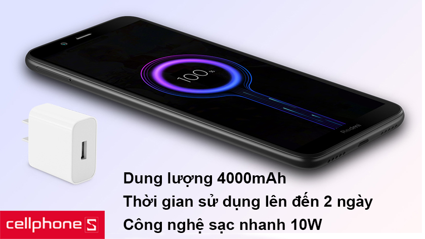 Xiaomi Redmi 7A - Giá rẻ, trả góp 0%, BH 18 tháng, giảm 5% qua VNPay