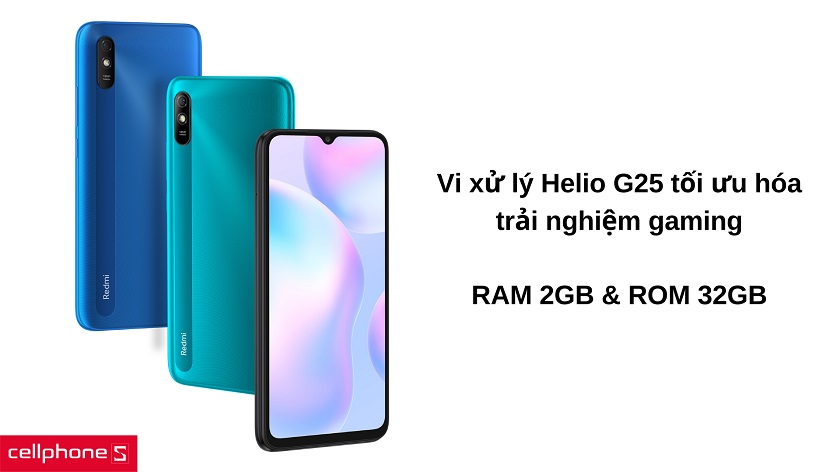 Điện thoại Xiaomi Redmi 9A | Giá rẻ, bảo hành 18 tháng