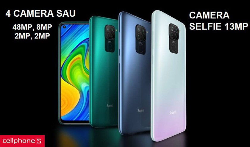 Điện thoại Xiaomi Redmi Note 9 | Giá rẻ, thu cũ đổi mới