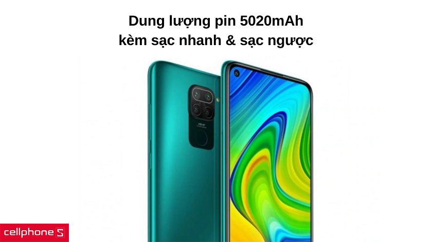 Điện thoại Xiaomi Redmi Note 9 | Giá rẻ, thu cũ đổi mới